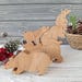 Wooden Puzzle-balancer, Wooden Animal Figures "bear Family" - Etsy