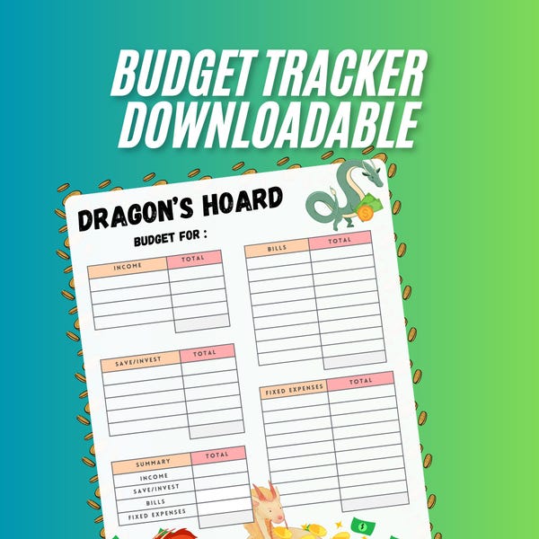 Budgeting Rpg - Etsy