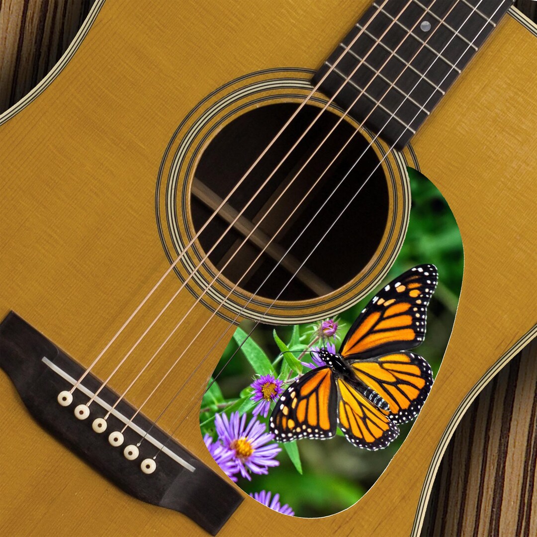 Custom Printed Monarch Butterfly Graphic / Image Acoustic Tear Drop ...