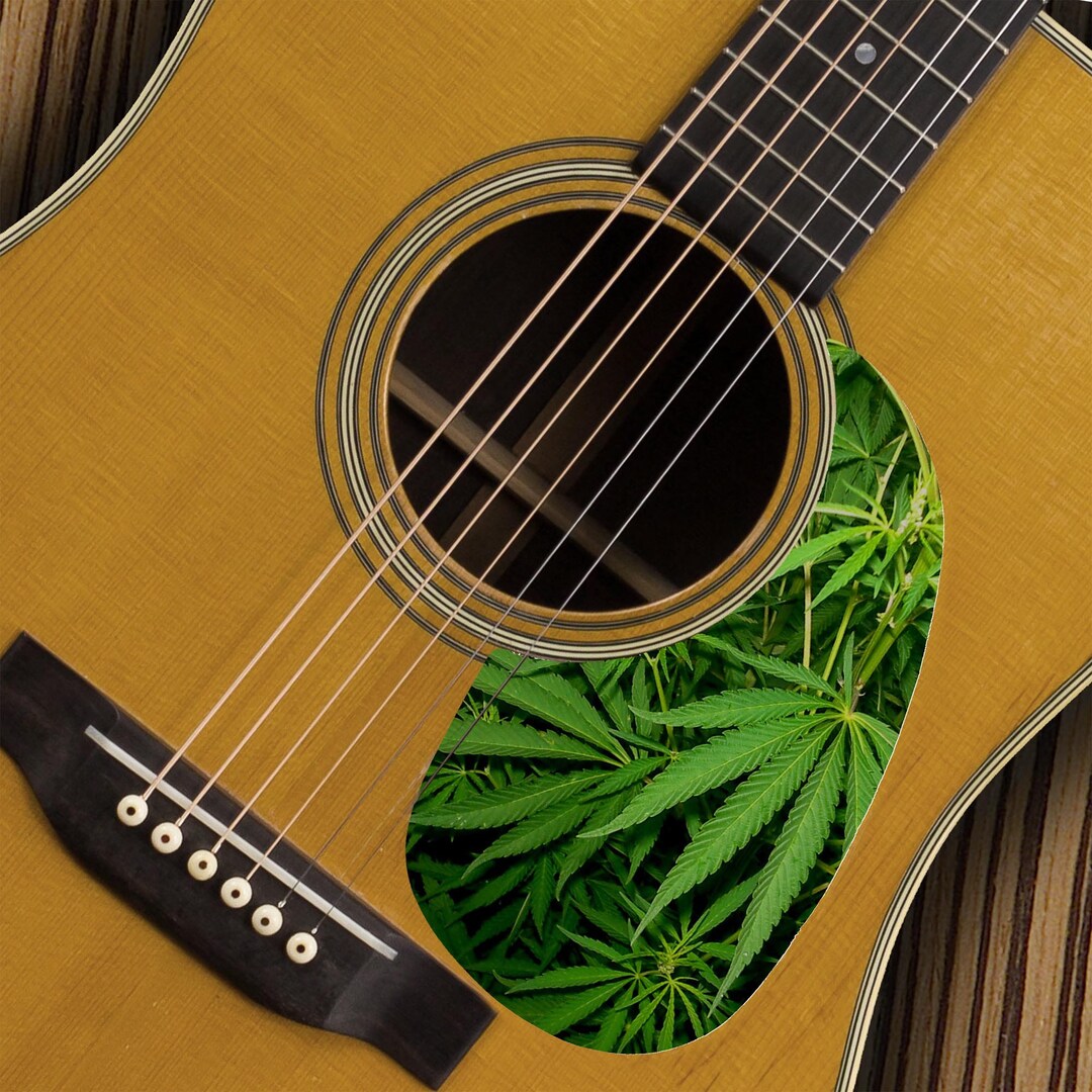 Custom Printed WEED / POT Graphic / Image Acoustic Tear Drop - Martin ...