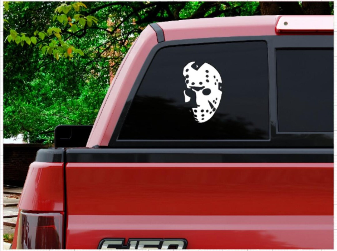 Jason Car Decal - Etsy