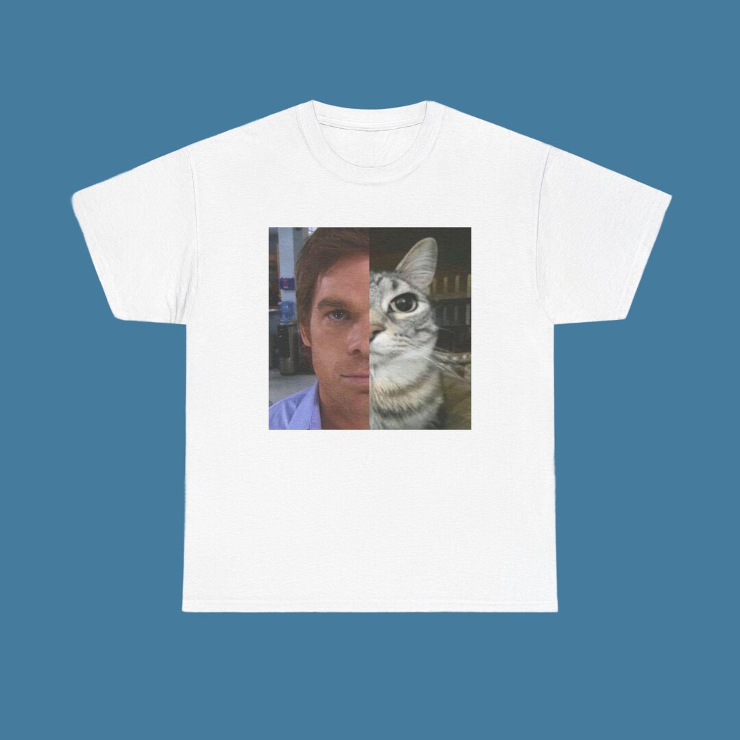 Funny Cat Meme T-shirt DEXTER FAN Gift Unisex Heavy Cotton Tee - Etsy ...