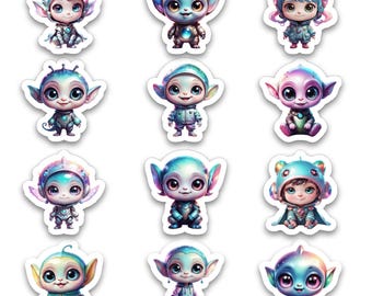 Cute Chibi Teddy Bear Stickers – Set of 12 Vinyl Die Cut Stickers - Etsy