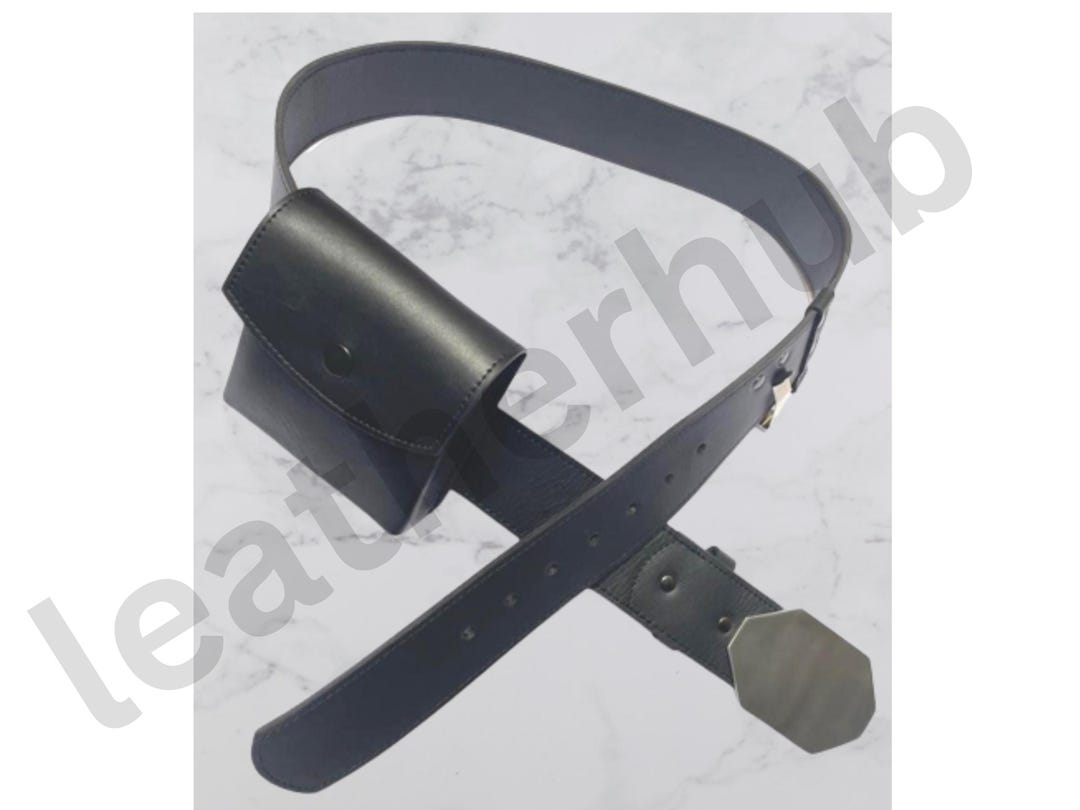 Luke Skywalker ROTJ Leather Belt: Star Wars Jedi Cosplay Prop - Etsy