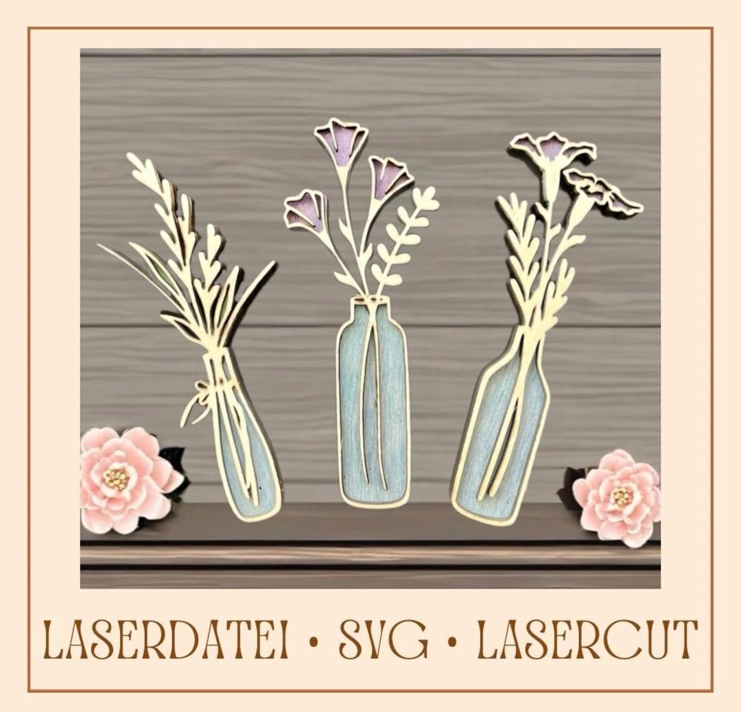 Lasercut Laser File Digital Download Laser Pdf SVG Lightburn Laser ...