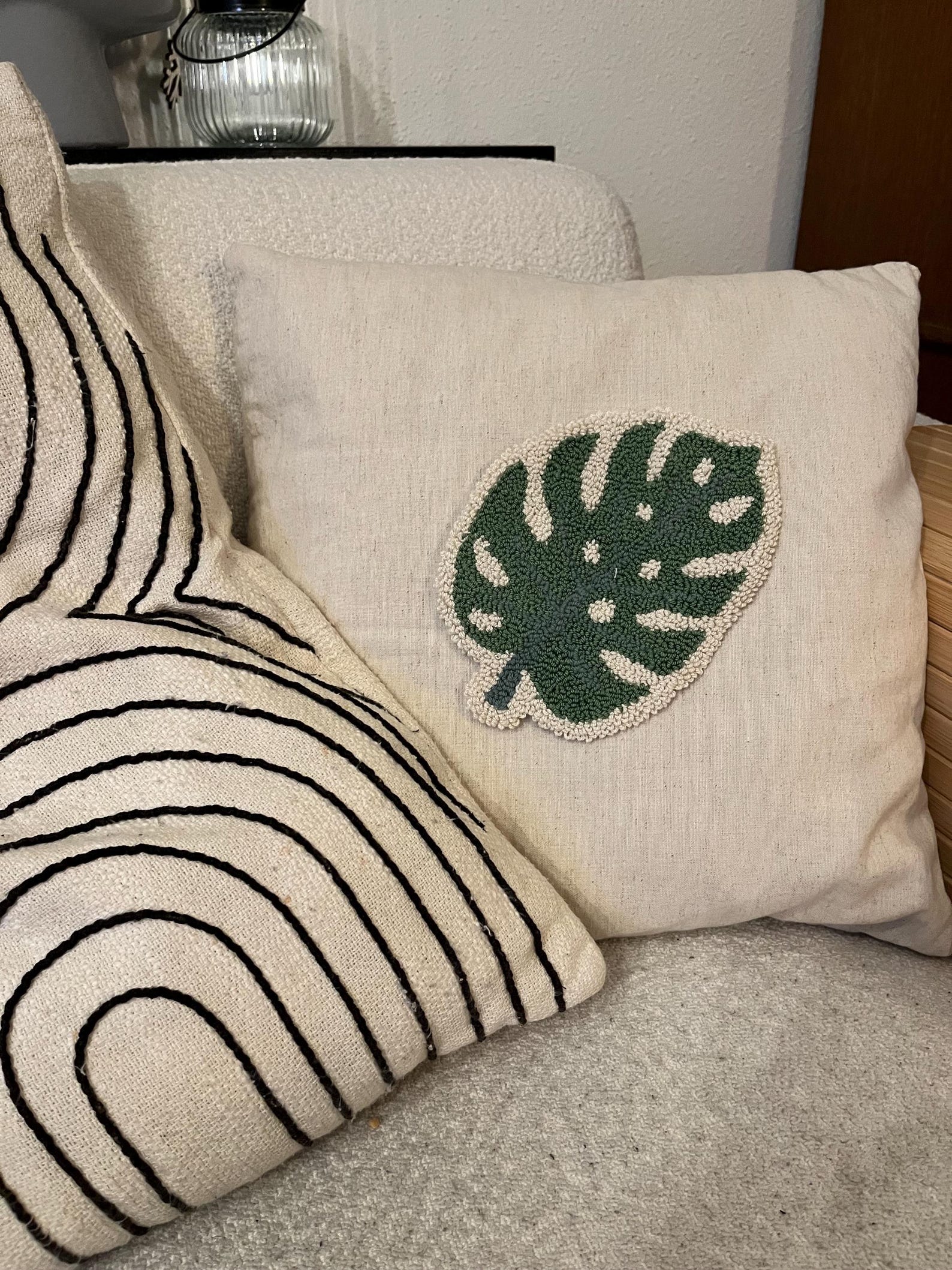 Monstera Leaf Punch Needle Pattern | DIY Tropical Decor | Instant Download PDF Punch Needle ...