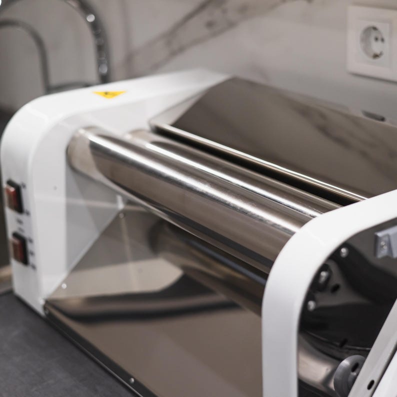 Electric Dough Sheeter Stainless Steel, Dough Sheeter Electric for Home ...