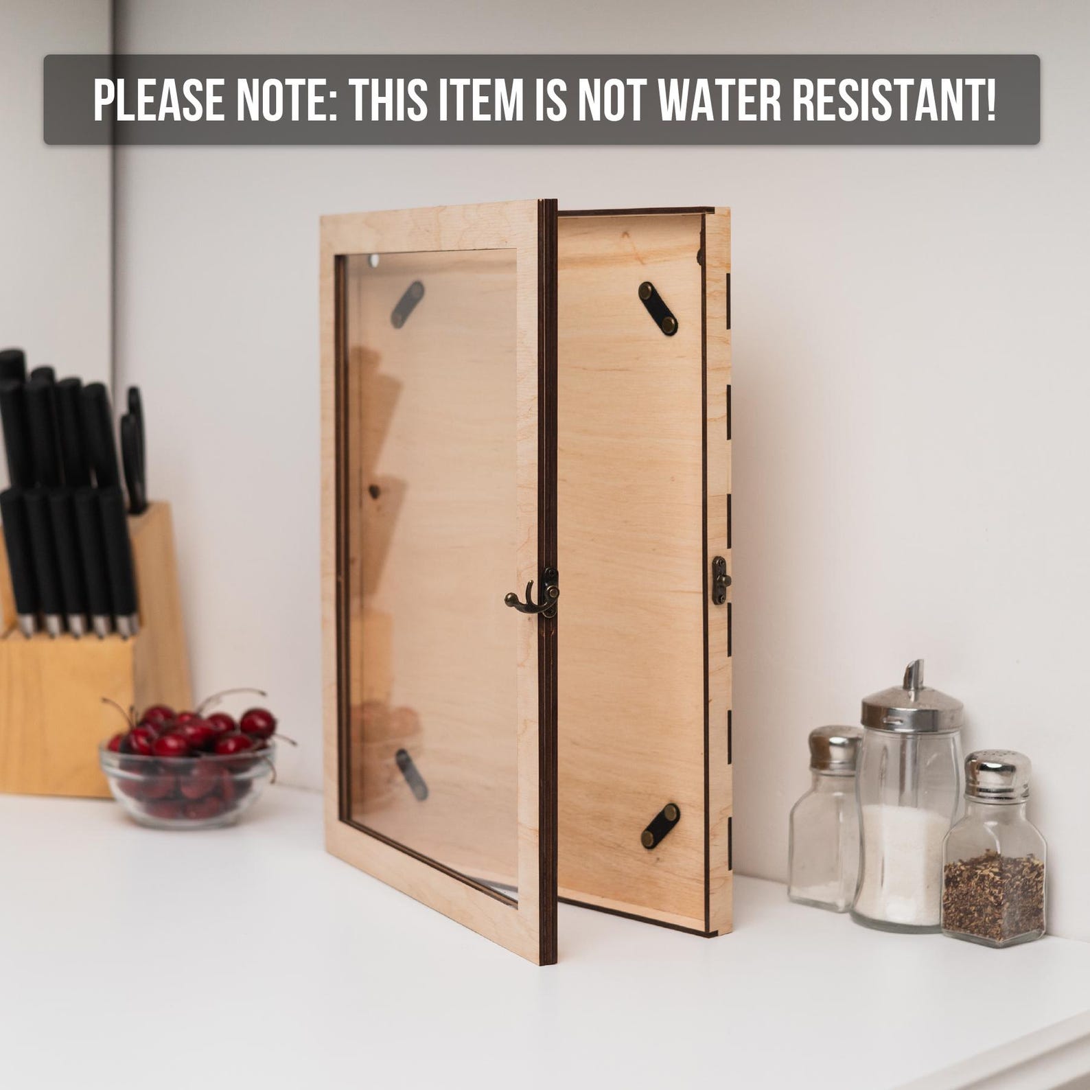 Menu Display Box Wood, Menu Wall Mount, Exterior Menu Box, Outside Menu ...