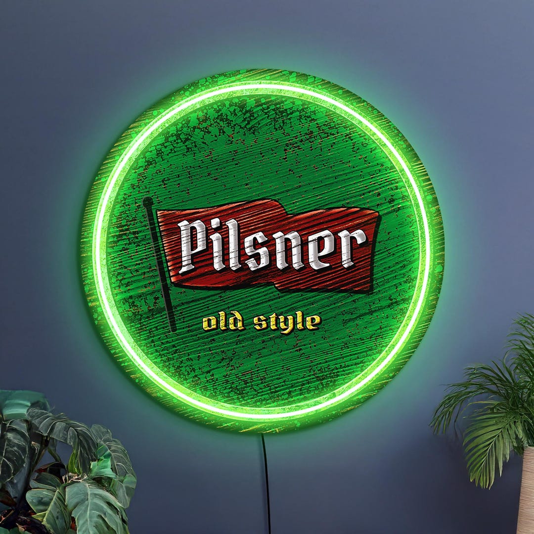Pilsner Neon Sign, Pilsner Led Sign, Pilsner Urquell Sign, Pilsner Beer ...