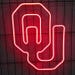 Oklahoma University Neon Sign, Oklahoma Sooners Neon Sign, Oklahoma ...