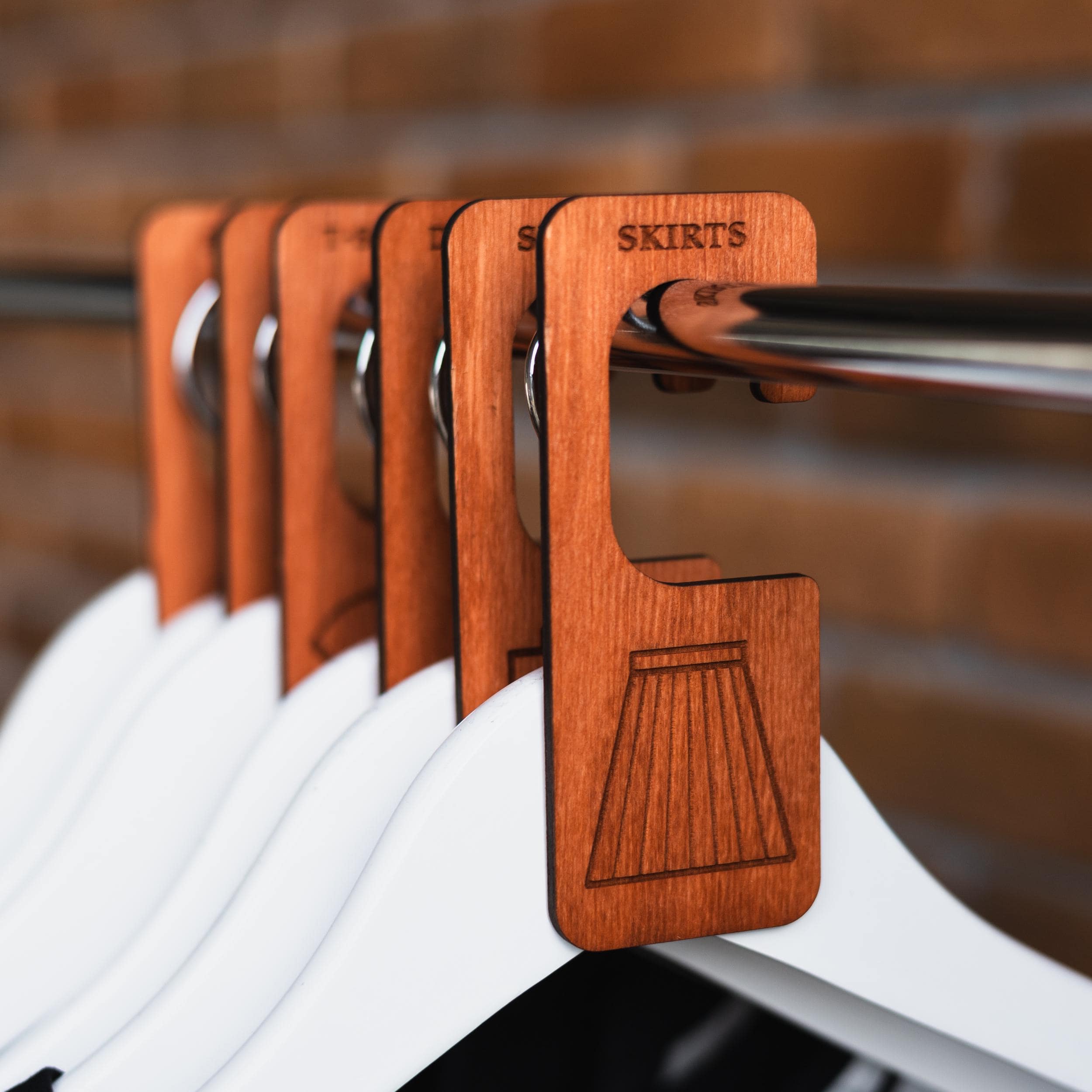 Custom Closet Dividers, Clothing Rack Dividers, Closet Organization ...