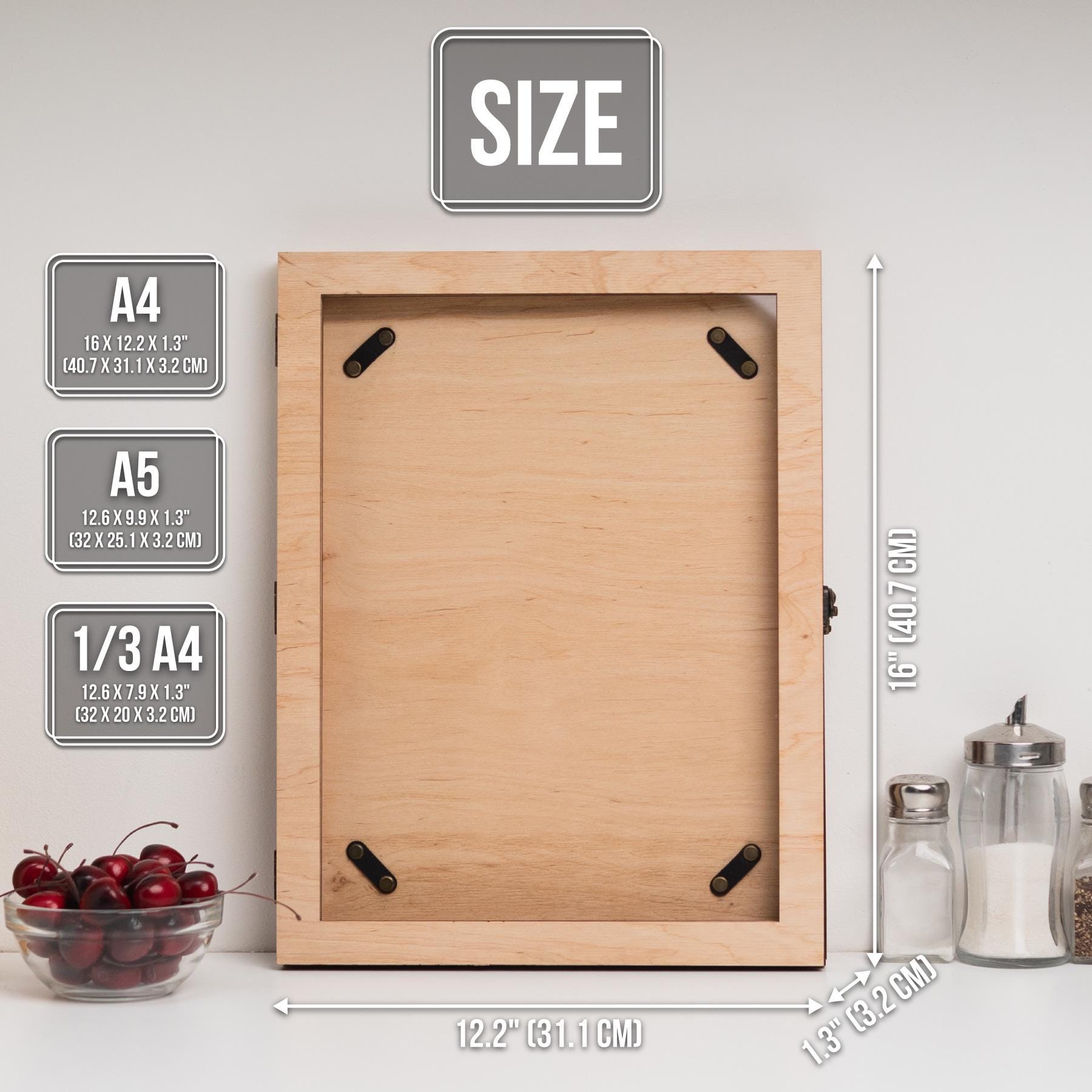 Menu Display Box Wood, Menu Wall Mount, Exterior Menu Box, Outside Menu ...
