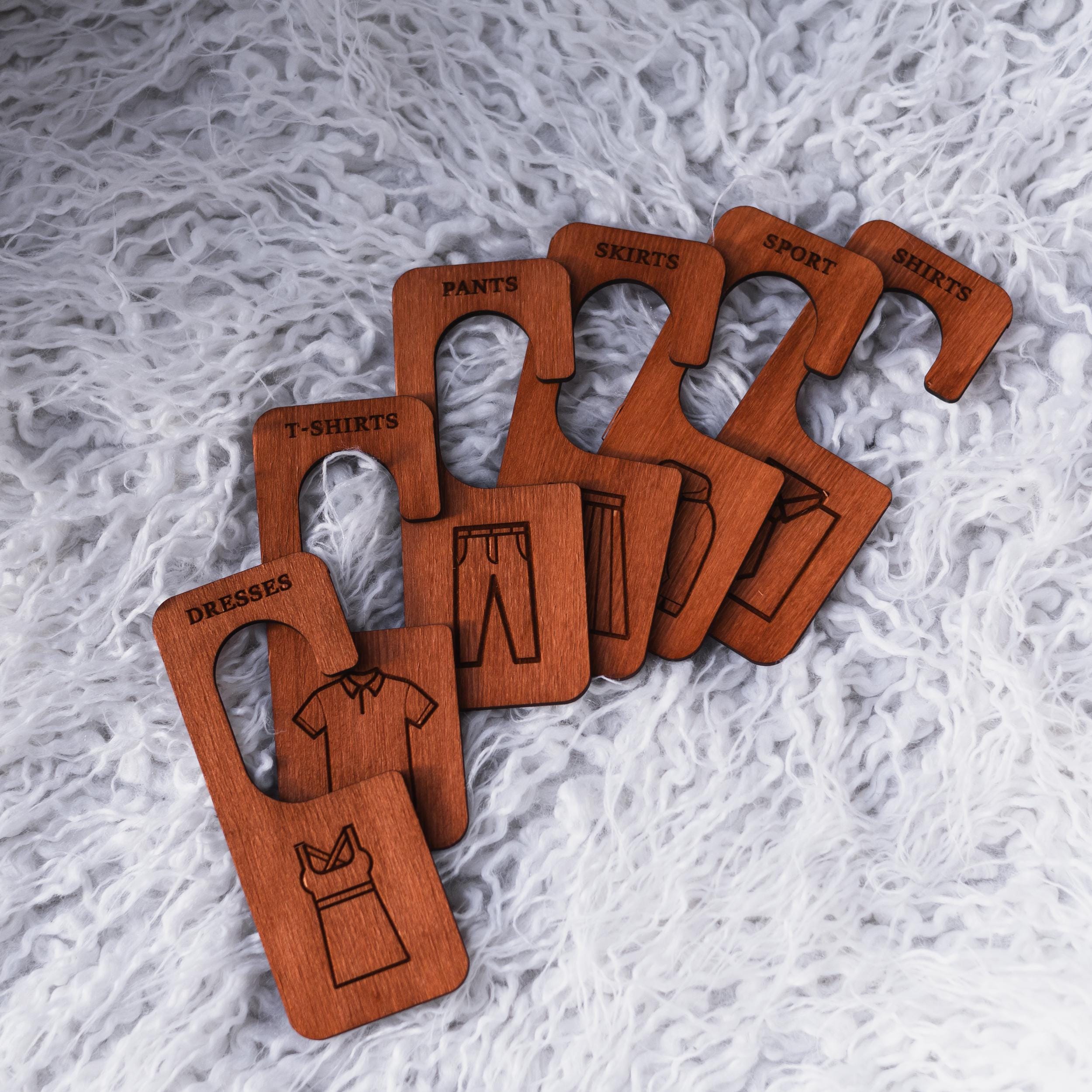 Custom Closet Dividers, Clothing Rack Dividers, Closet Organization ...