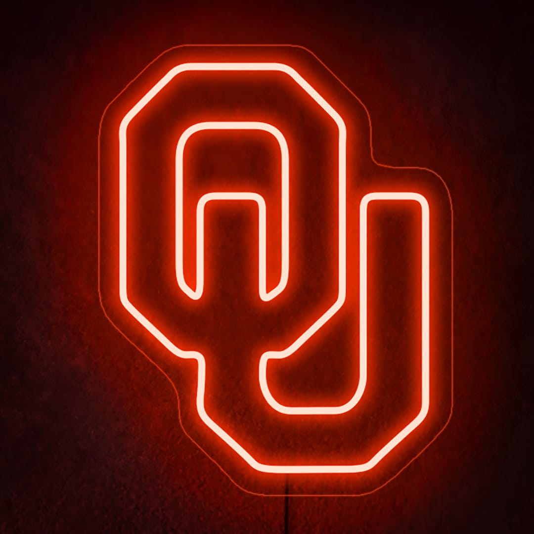 Oklahoma University Neon Sign, Oklahoma Sooners Neon Sign, Oklahoma ...