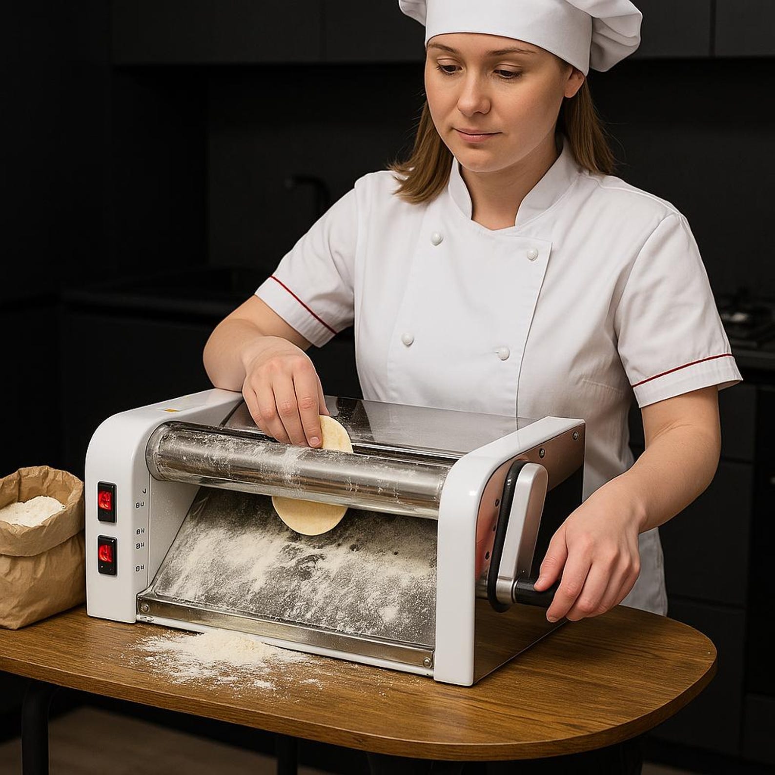 Electric Dough Sheeter, Dough Rolling Machine, Dough Sheeter 19 Inch ...