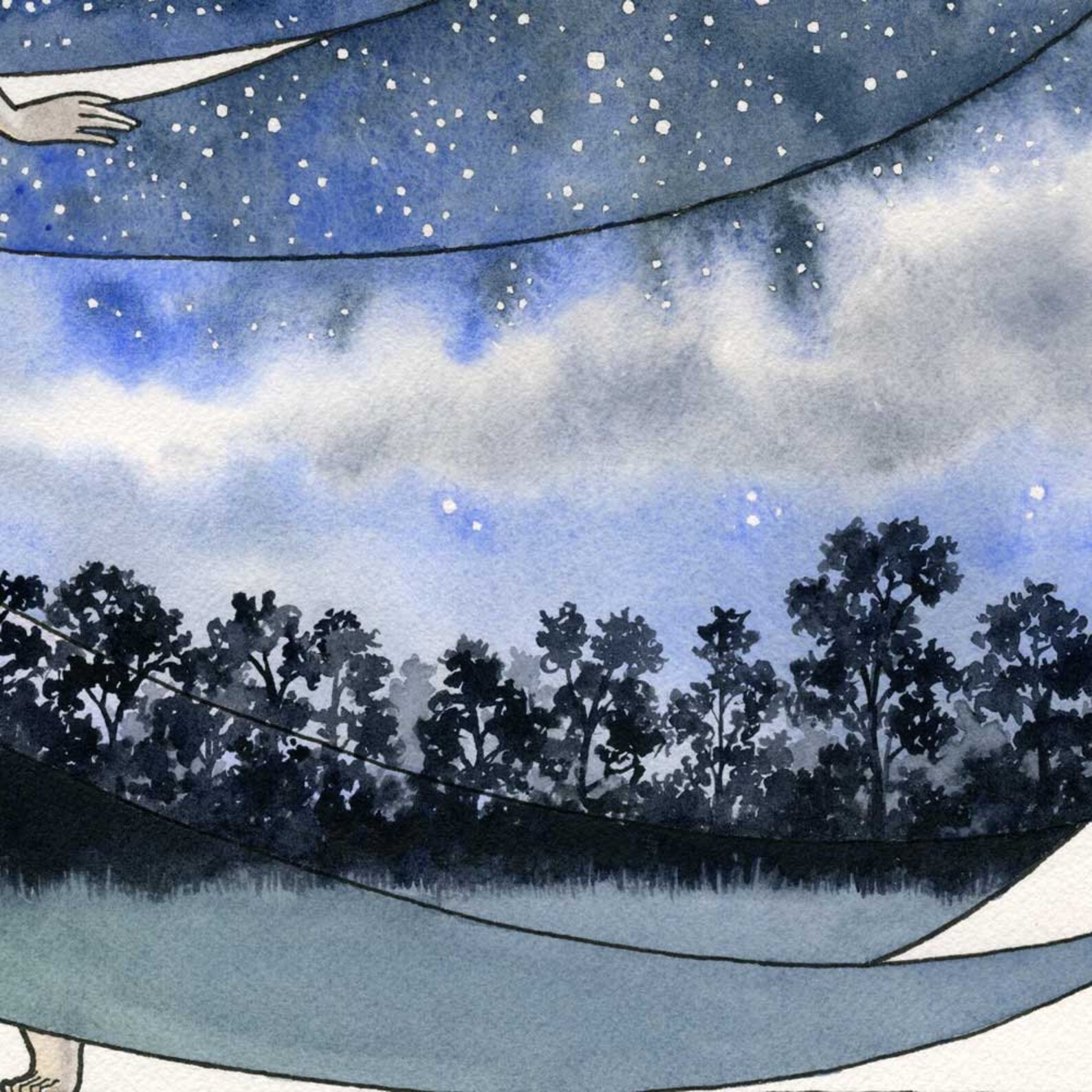 Nightfall. the Evening Tiptoes In. the Magic and Mystery of Night ...