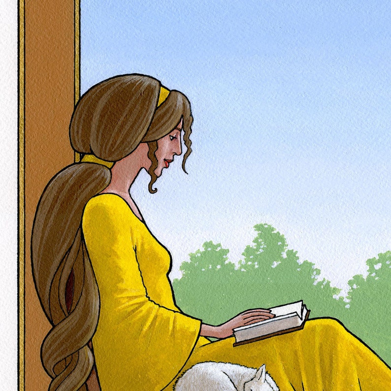 Peace. Art Print of Original Ink and Acrylic Painting. Peace. - Etsy