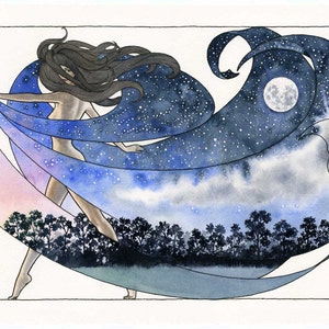 Nightfall. the Evening Tiptoes In. the Magic and Mystery of Night ...