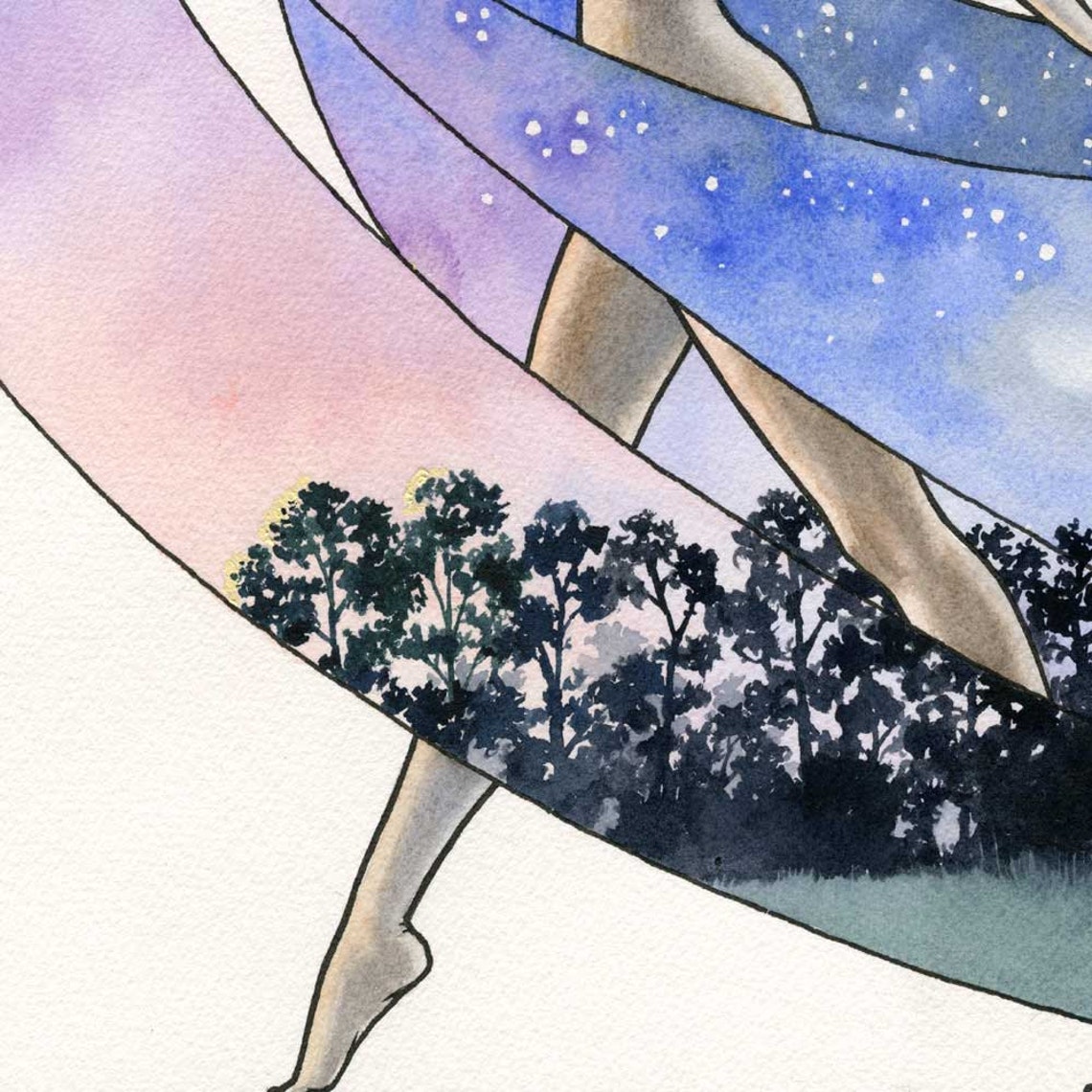 Nightfall. the Evening Tiptoes In. the Magic and Mystery of Night ...