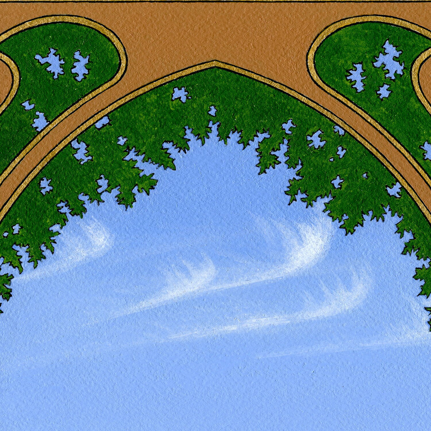 Peace. Art Print of Original Ink and Acrylic Painting. Peace. - Etsy