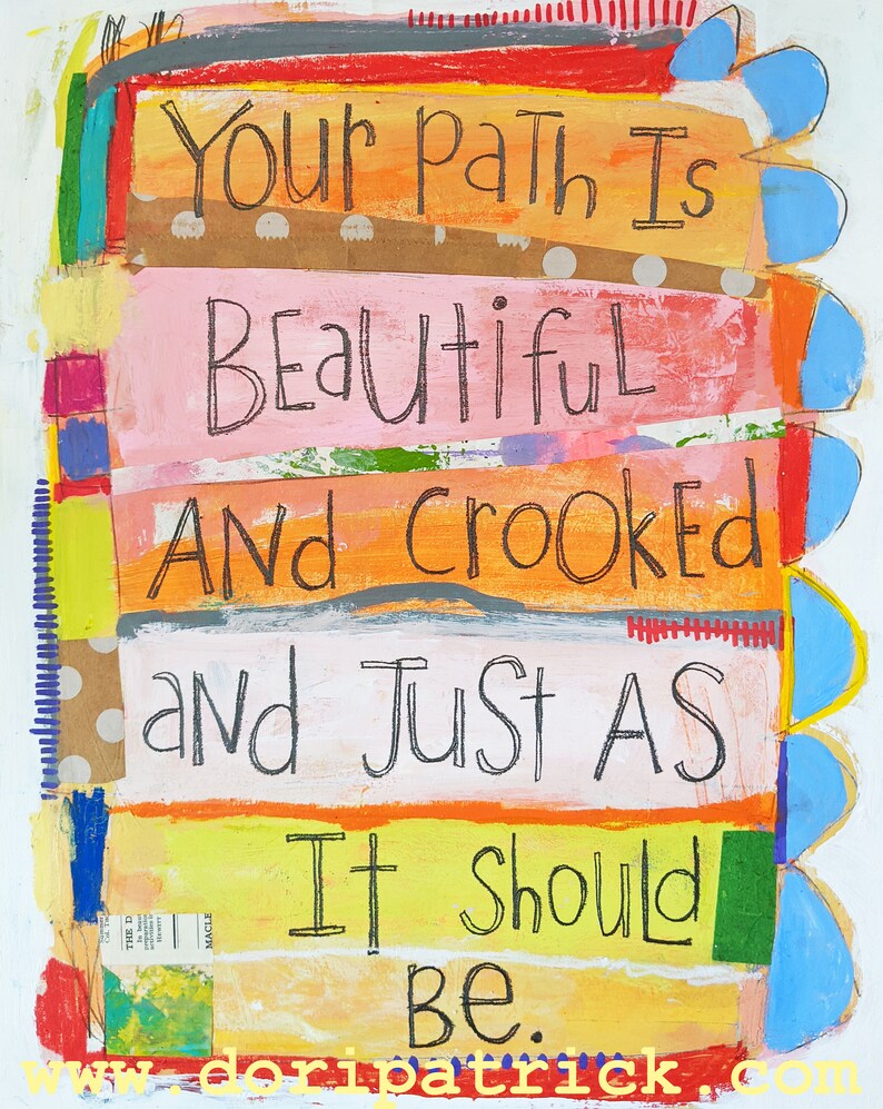 8x10 Print - Your Path is Beautiful - Etsy