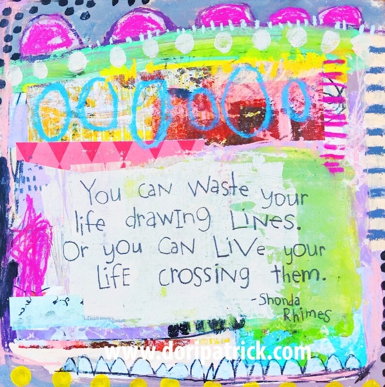 6x6 Print Drawing Lines - Etsy