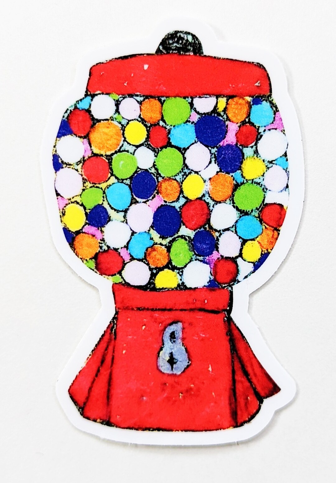 Sticker - Gumball Machine - Etsy