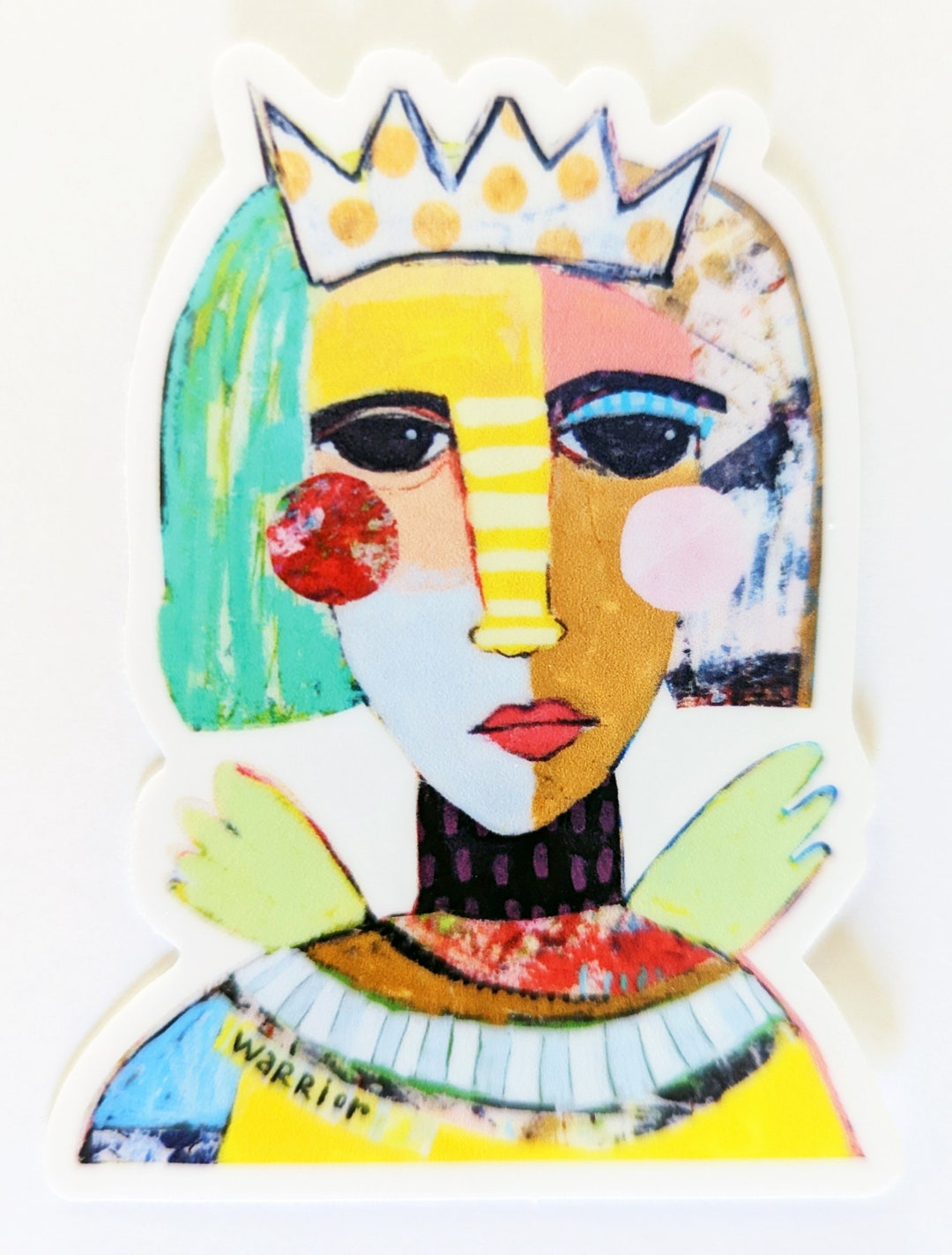 Sticker - Angel Warrior - Etsy