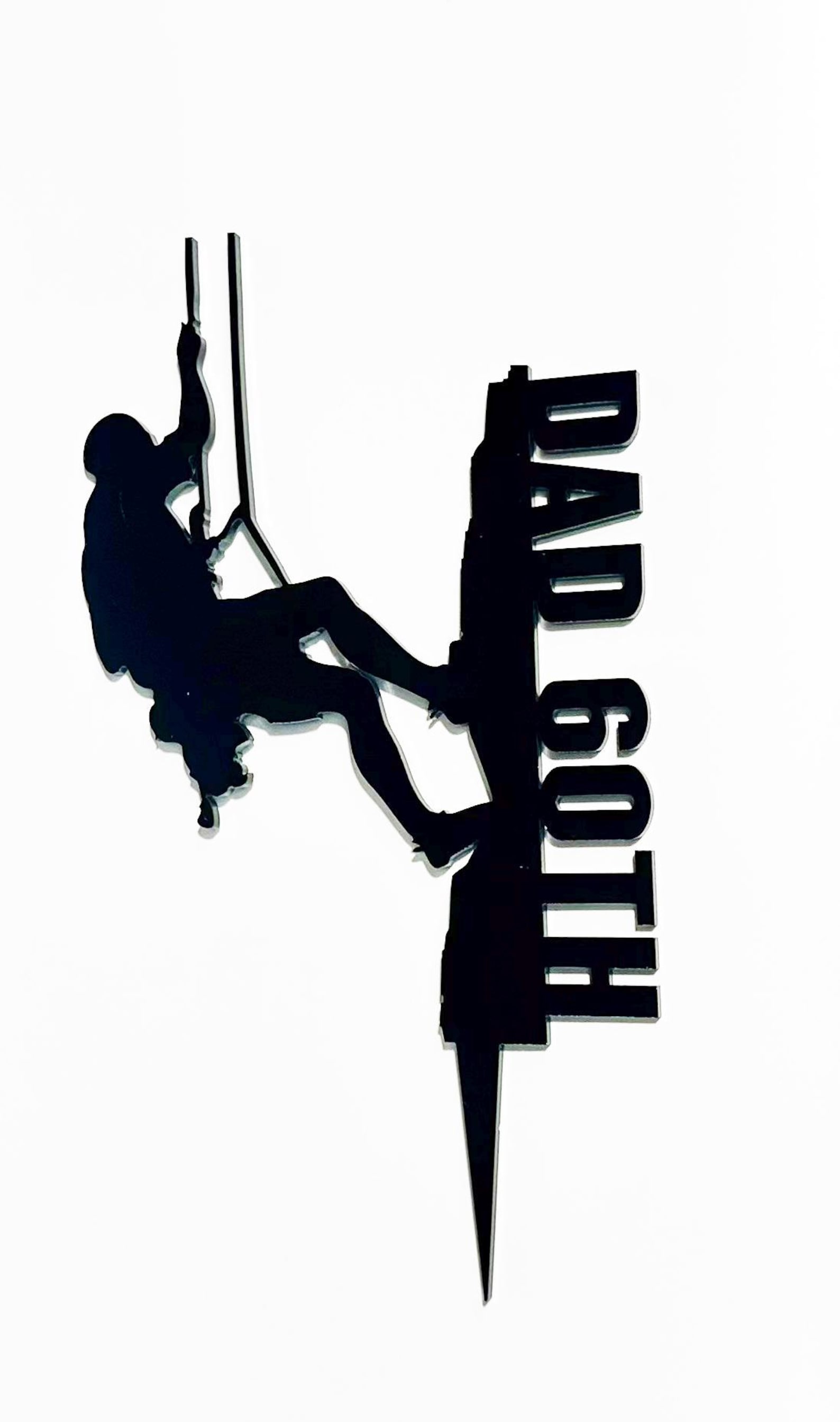 Personalised Climbing Cake Topper - Etsy
