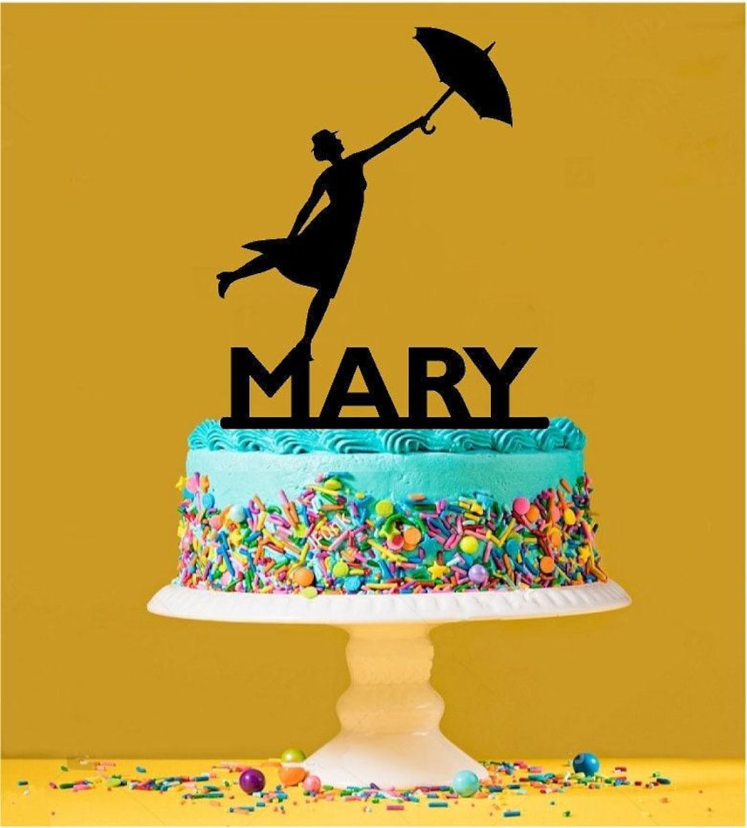 Personalised Mary Poppins Cake Topper - Etsy