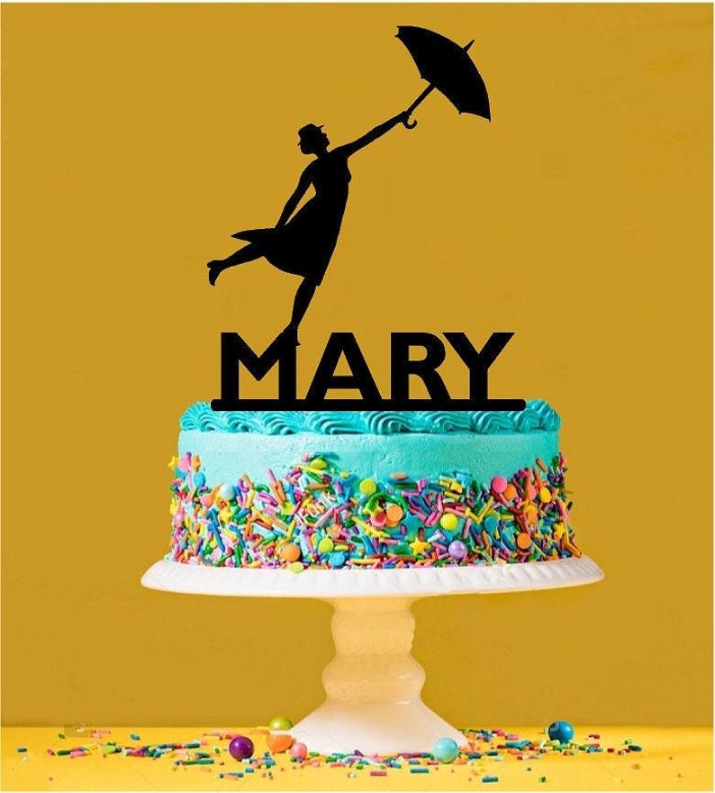 Personalised Mary Poppins Cake Topper - Etsy