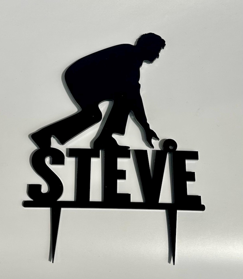 Personalised Lawn Bowls Cake Topper - Etsy