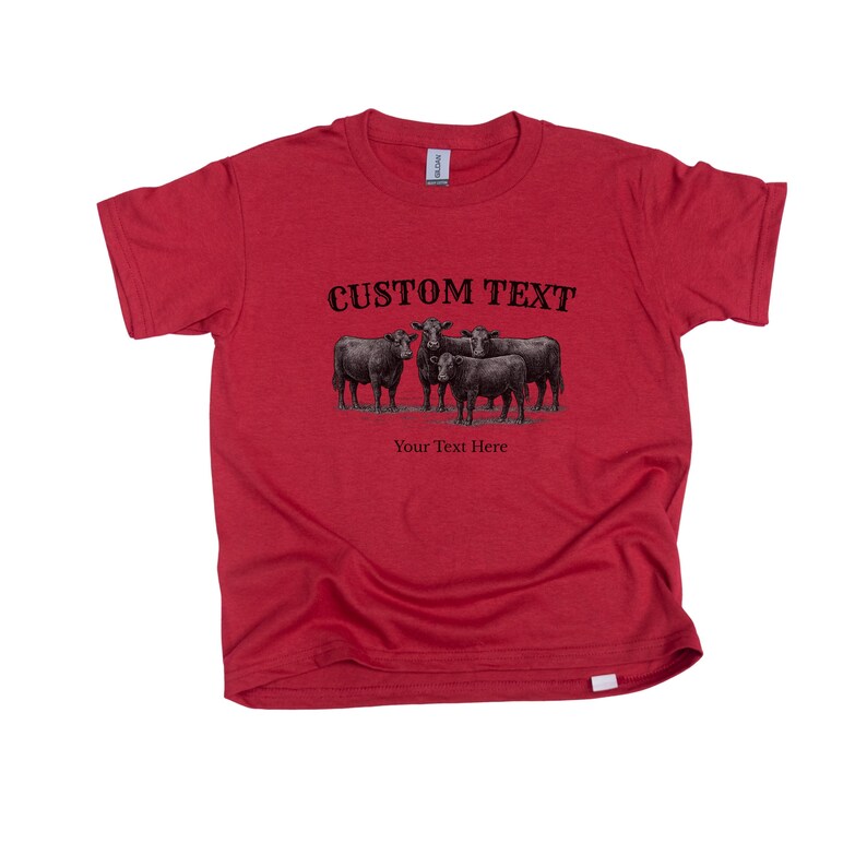 Personalized Family Farm Youth Shirt Future Farmer Tee Custom Ranch ...