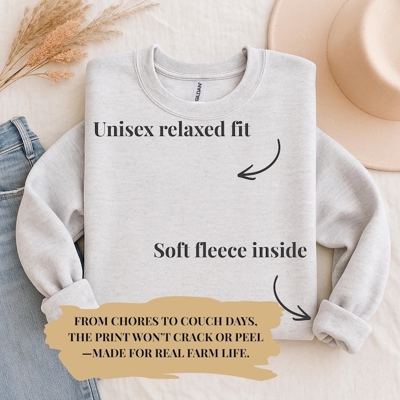Personalized Family Farm Sweatshirt Custom Ranch Name Pullover Rustic ...