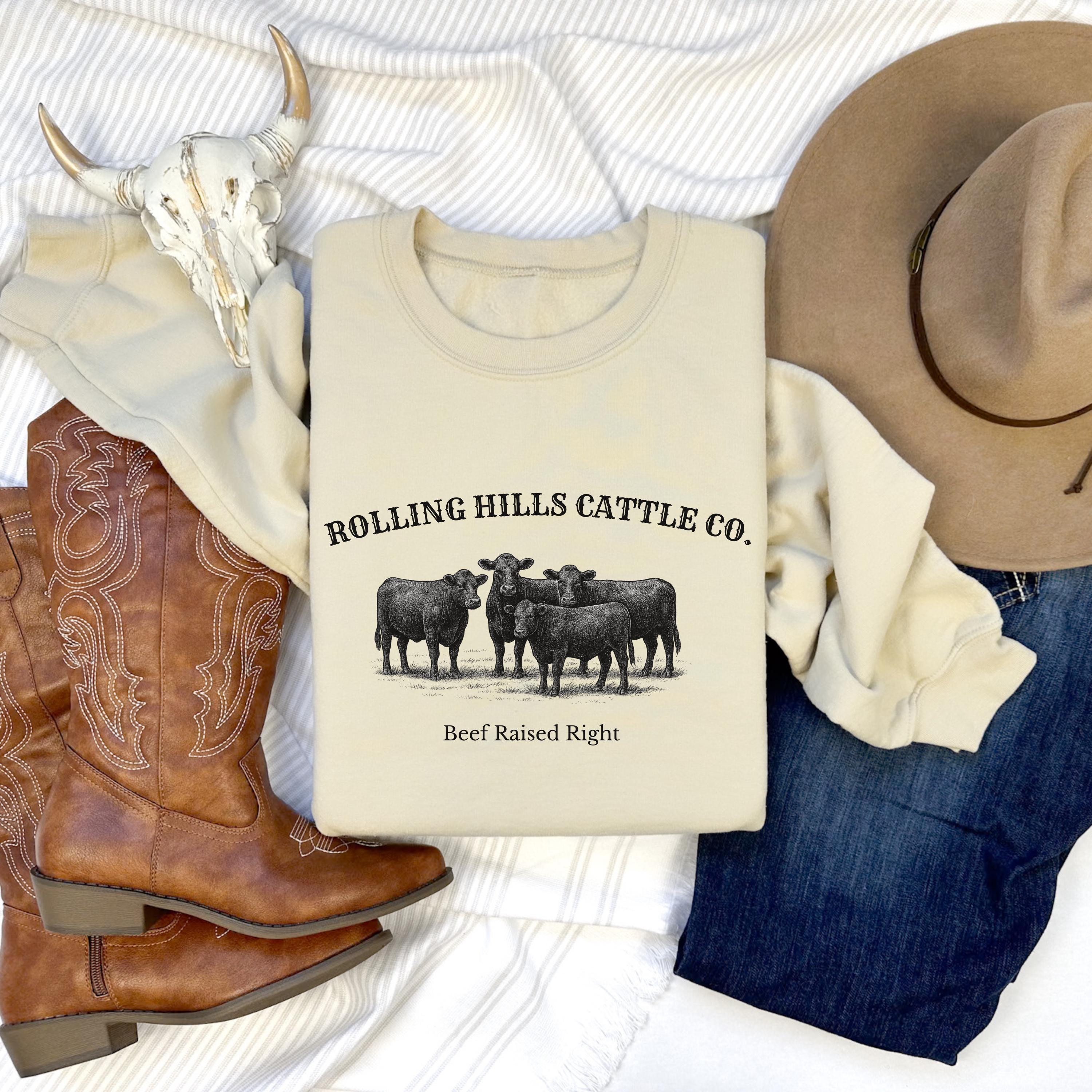 Personalized Family Farm Sweatshirt Custom Ranch Name Pullover Rustic ...
