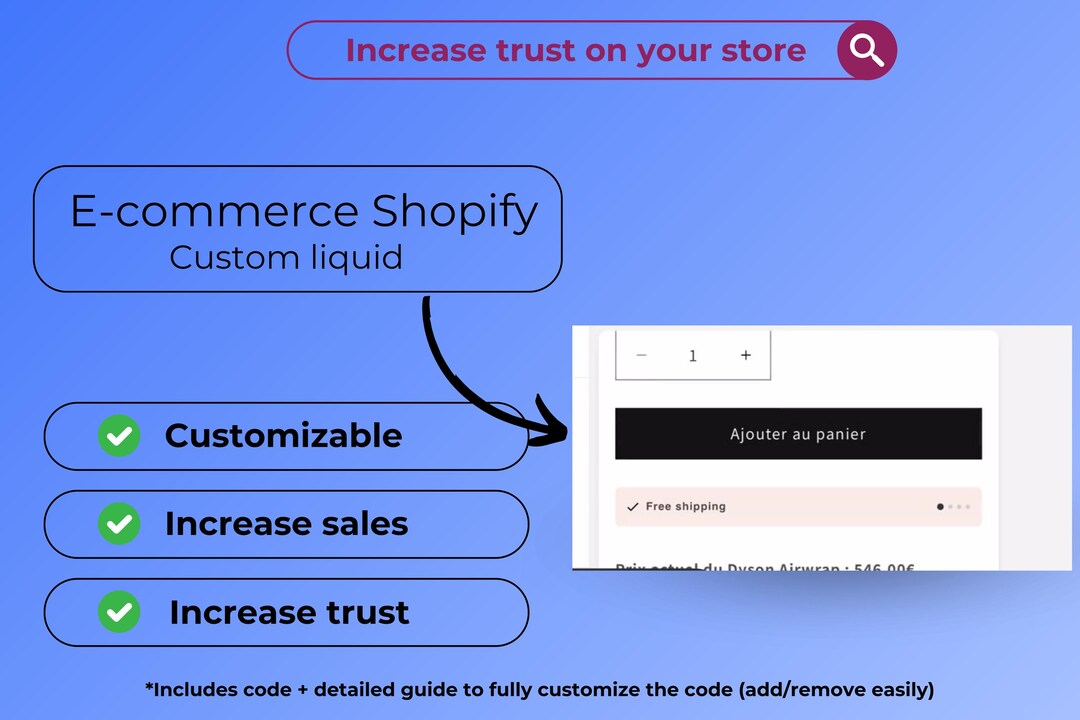 Rotating Info Box – Dynamic Shopify Guarantee & Shipping Display! - Etsy