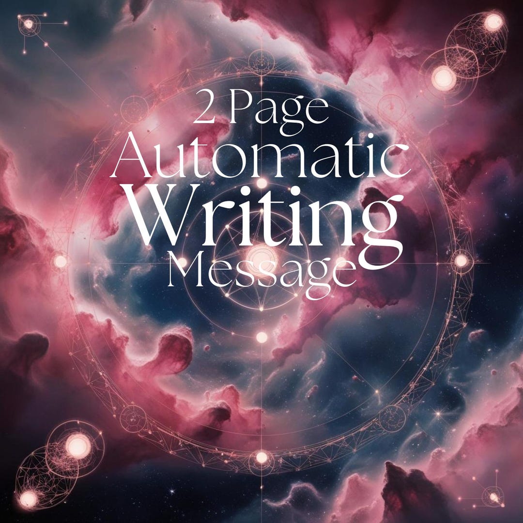 Automatic Writing Reading Personalized 2 Page Channeled Messages ...