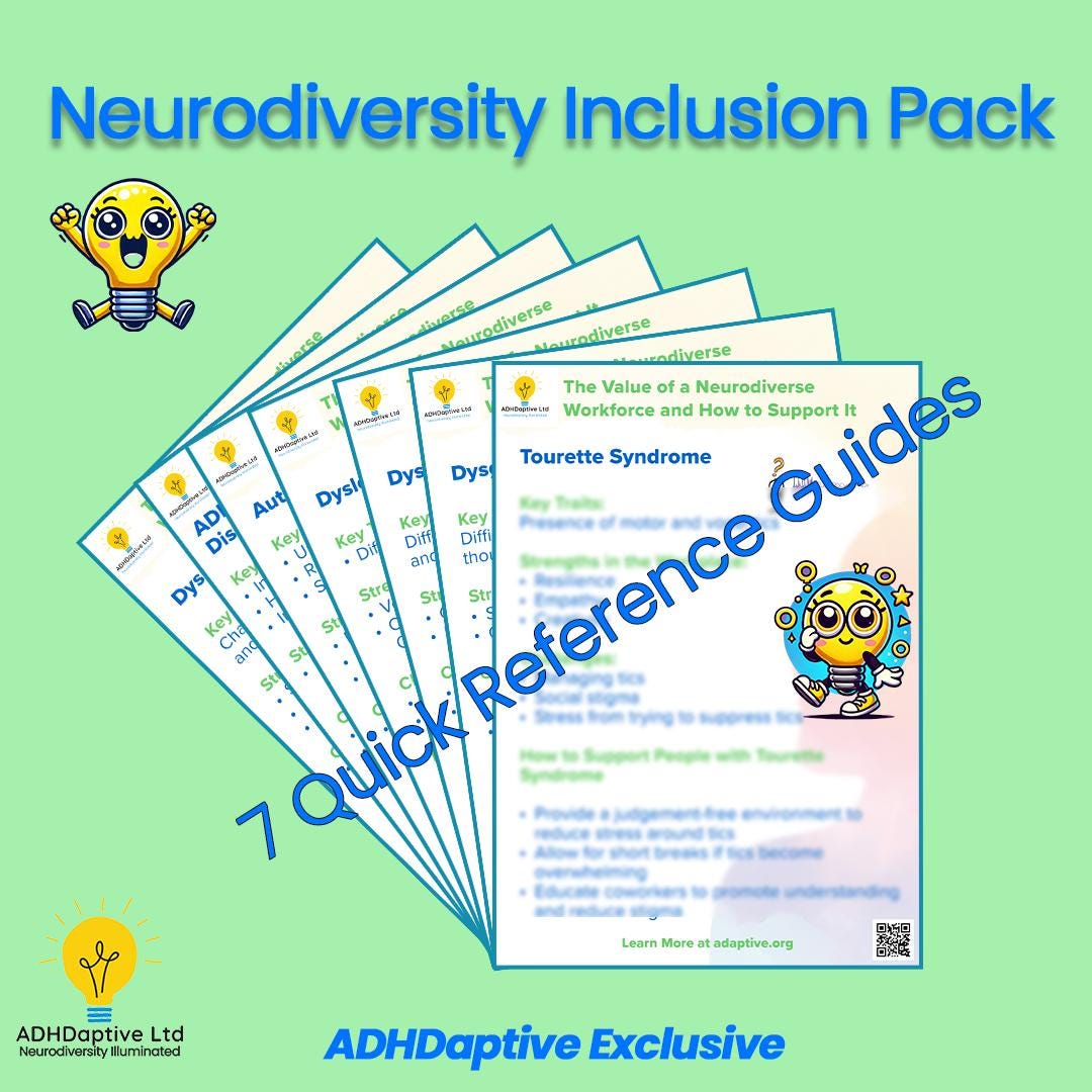 Neurodiversity Inclusion Pack | Digital Guide for HR and Educators ...