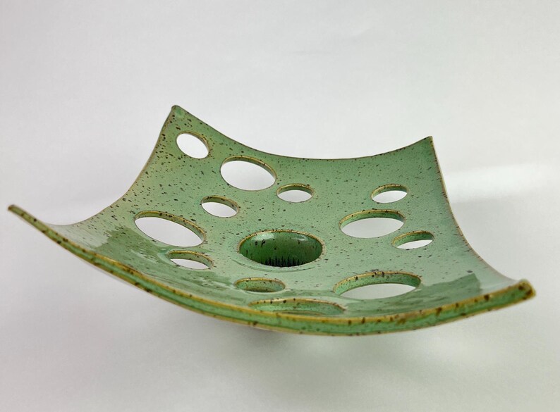 Ikebana, Moribana, Kenzan, Japanese Vase, Unique Vessel, Flower ...