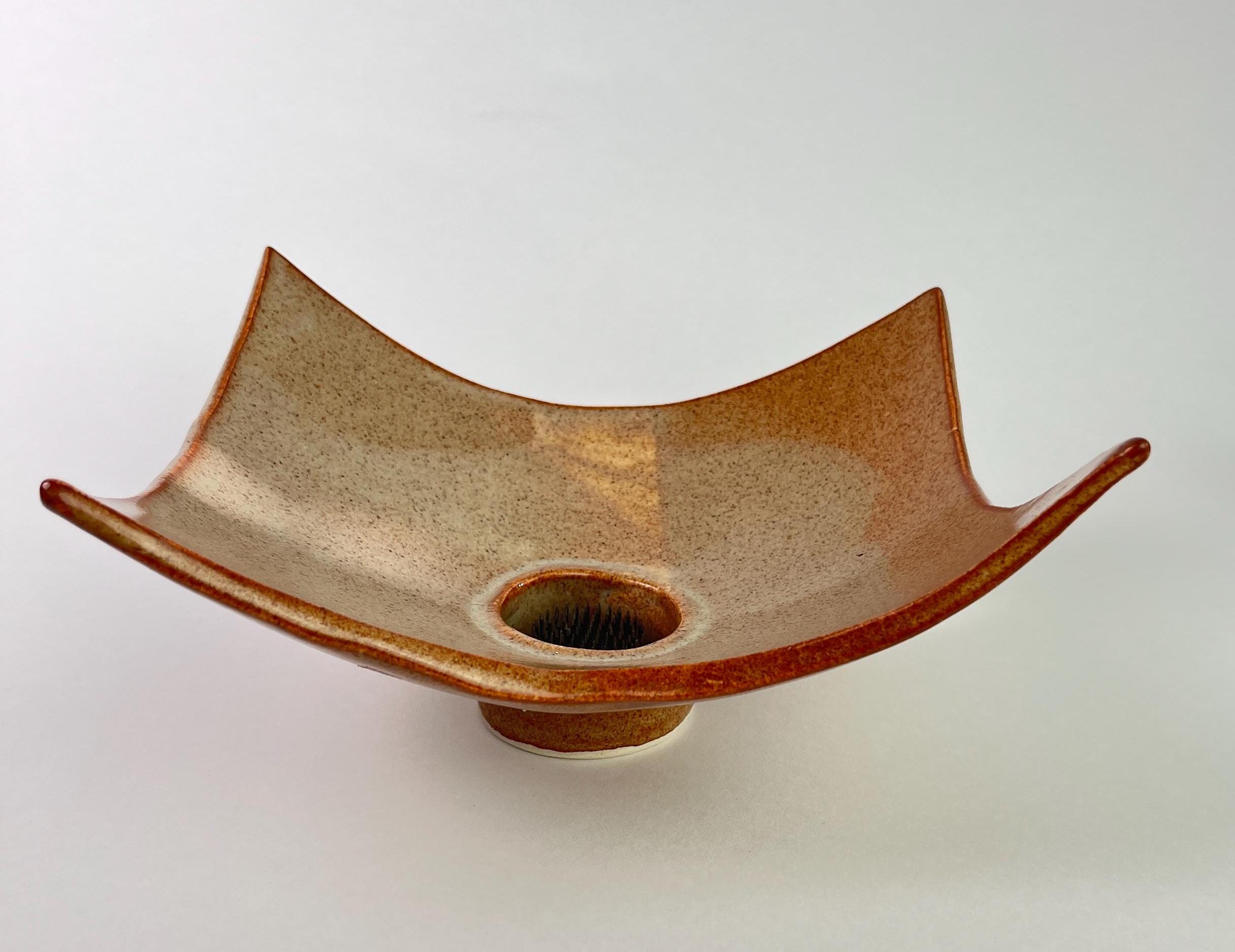 Ikebana Container, Vase, Handmade Vessel, Unique Gift, Moribana, Flower ...