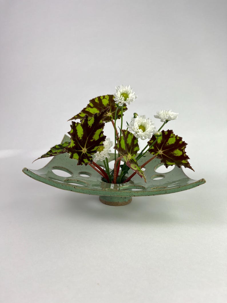 Ikebana, Moribana, Kenzan, Japanese Vase, Unique Vessel, Flower ...