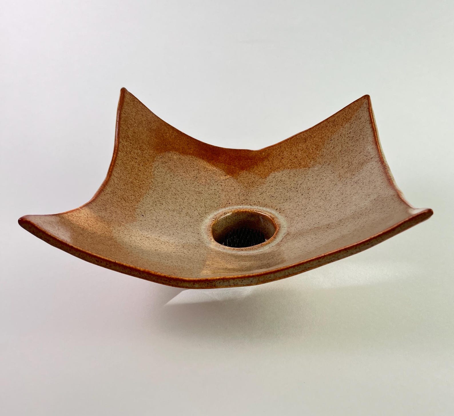 Ikebana Container, Vase, Handmade Vessel, Unique Gift, Moribana, Flower ...