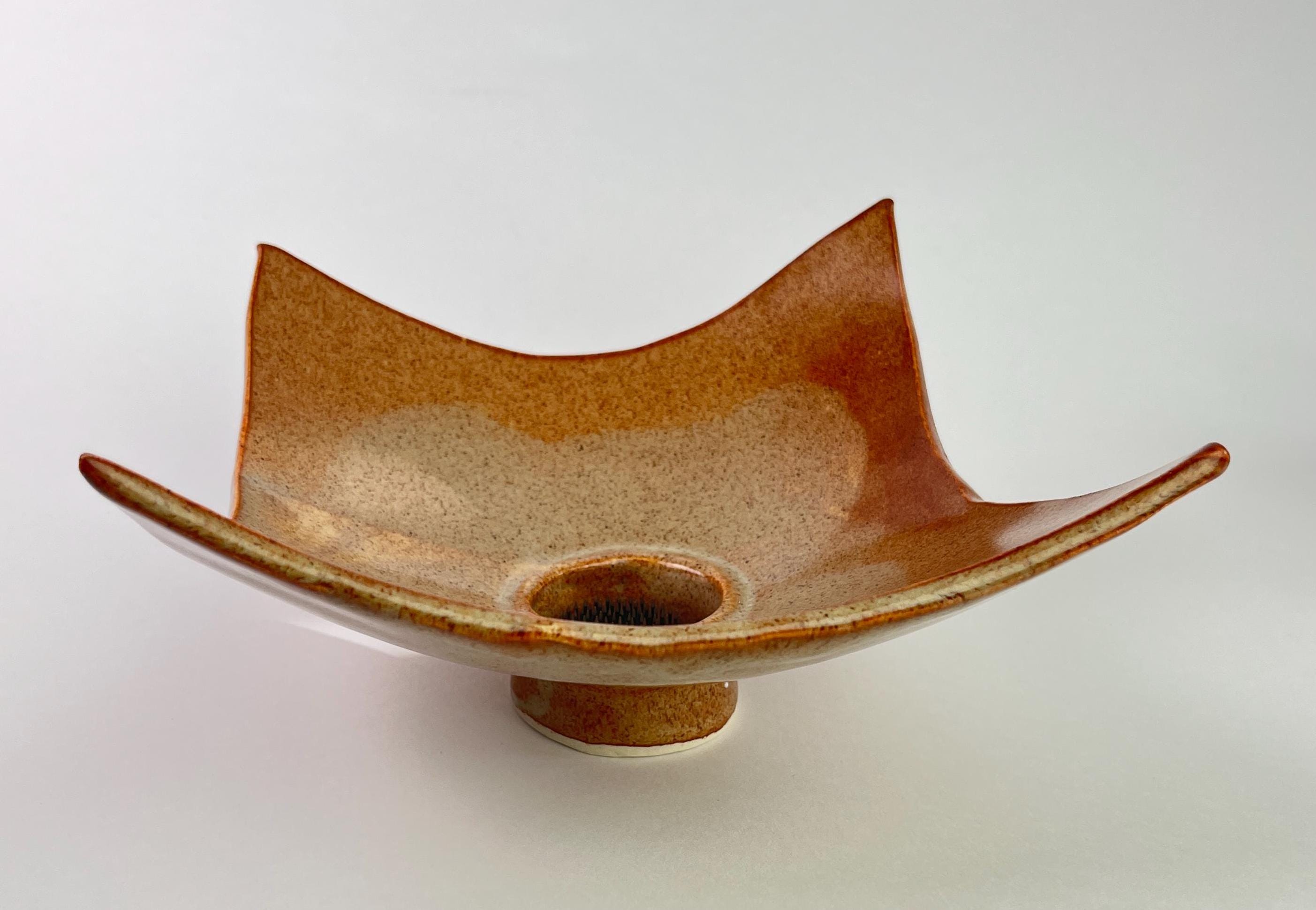 Ikebana Container, Vase, Handmade Vessel, Unique Gift, Moribana, Flower ...