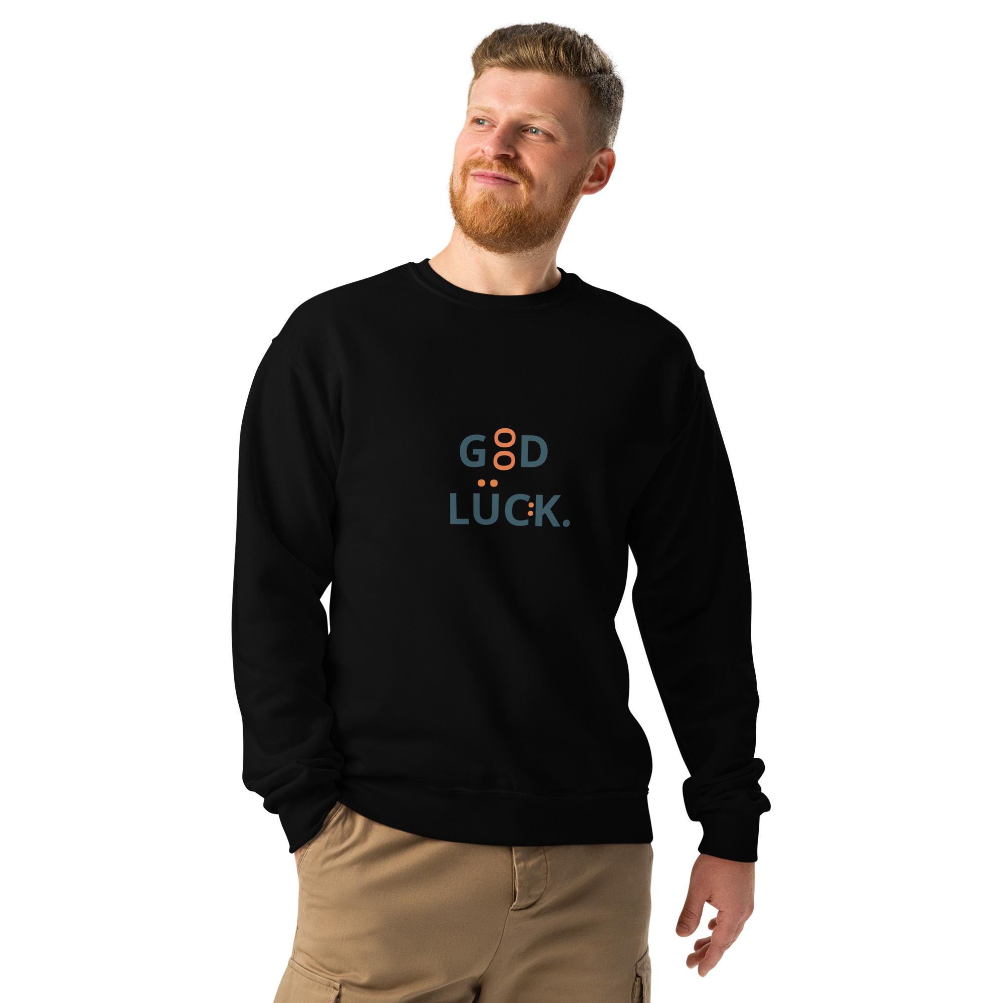 Crew Neck Sweatshirt With Nice Words Design - Etsy