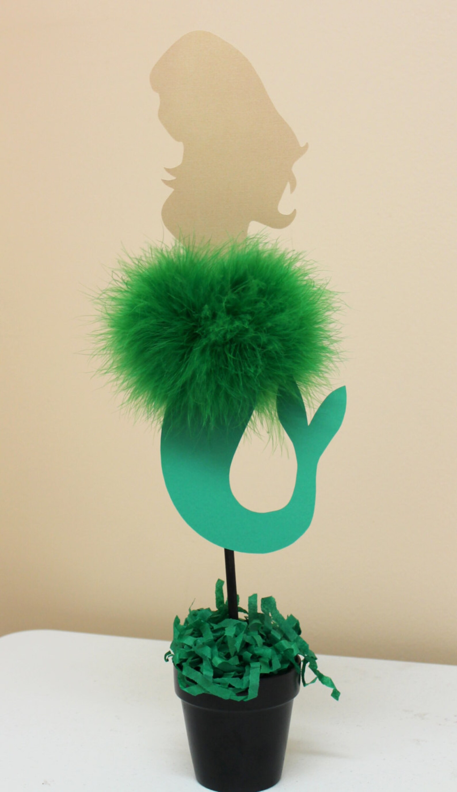 Mermaid Tissue Paper Pom Pom Kit Under the Sea Ocean Water - Etsy