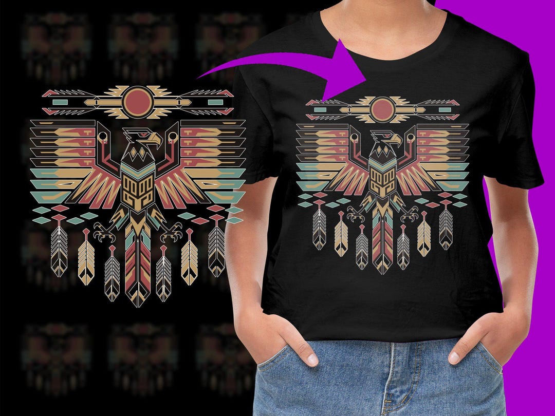 Tribal Native Aztec Bird PNG, Free Commercial Use, Instant Download - Etsy