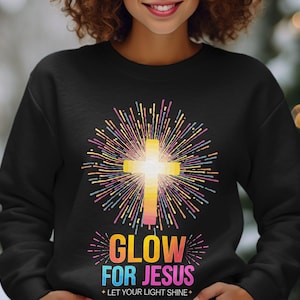 Glow for Jesus Let Your Light Shine PNG, Free Commercial Use, Instant ...