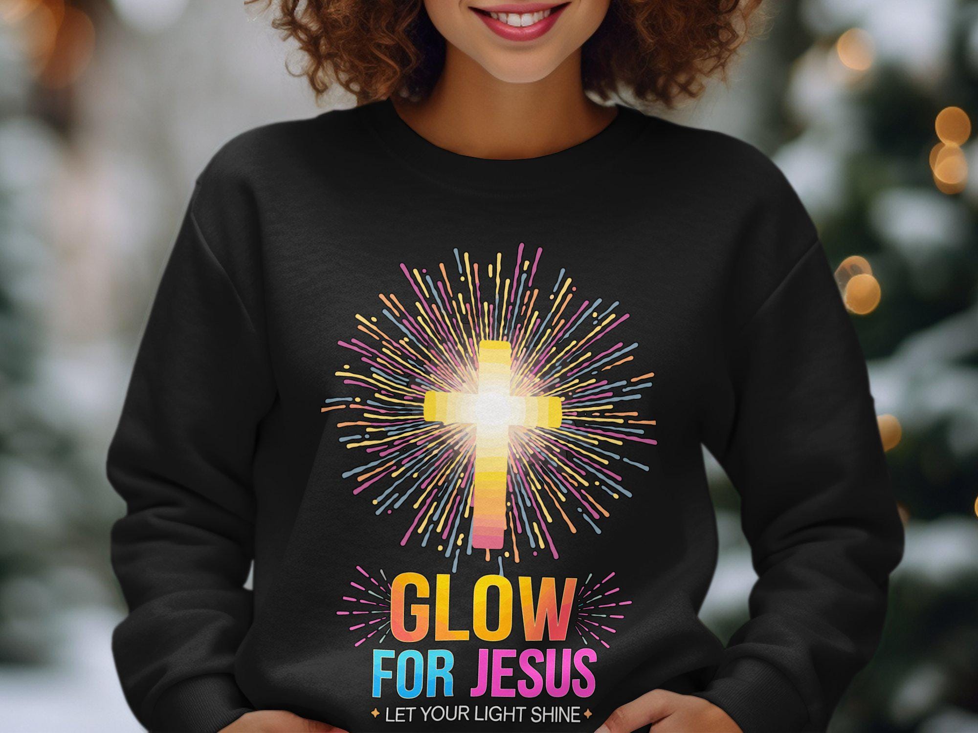 Glow for Jesus Let Your Light Shine PNG, Free Commercial Use, Instant ...