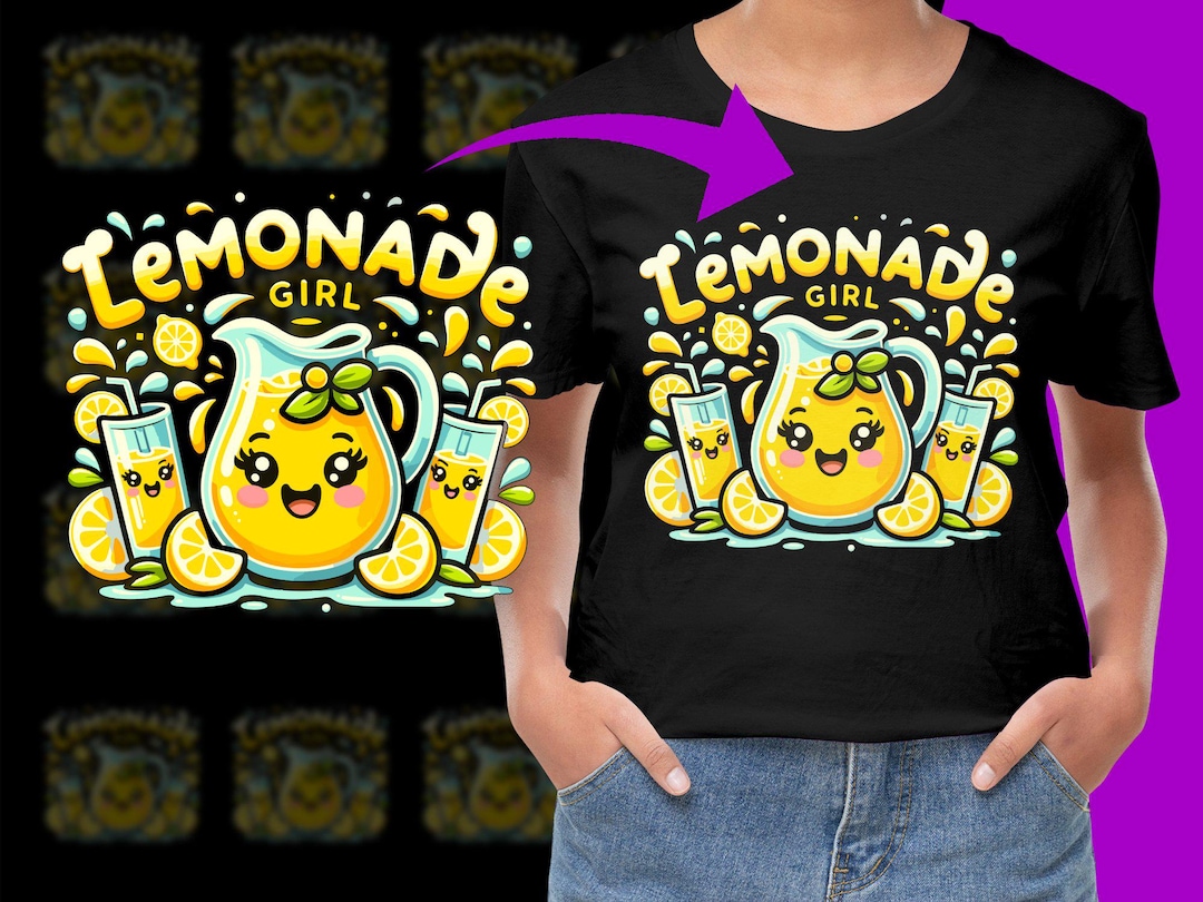 Lemonade Girl Lemonade Stand Boss PNG, Free Commercial Use, Instant ...