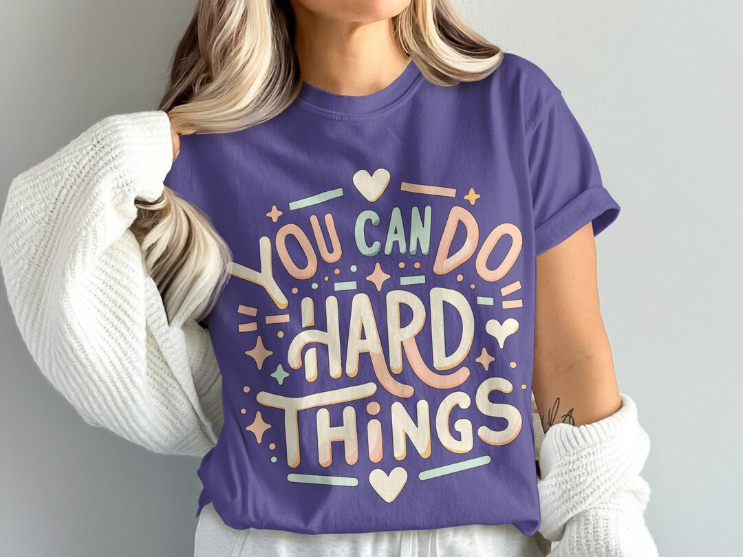 You Can Do Hard Things Test Day Teacher PNG, Free Commercial Use ...